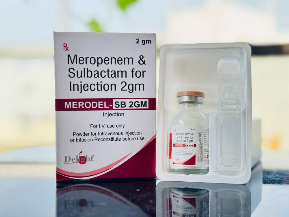 MERODEL®-SB 2gm Injection - Delight Biopharma Pvt. Ltd